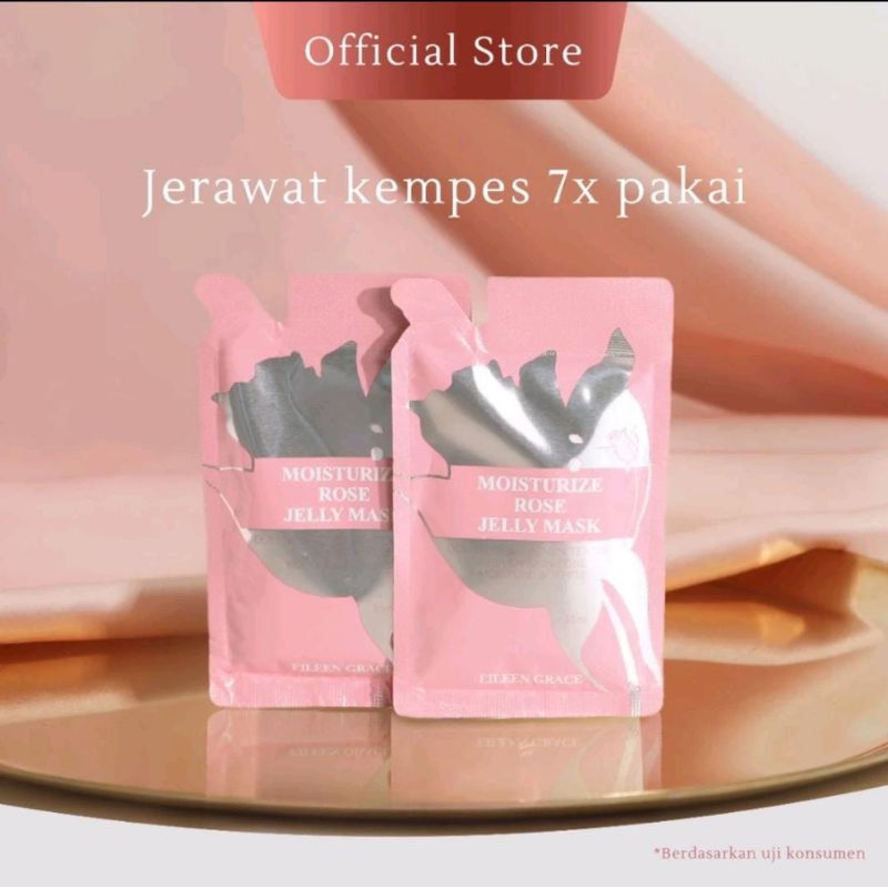 Jual [SACHET per 1-pcs] EILEEN GRACE JELLY MASK 100% ORIGINAL | Shopee ...