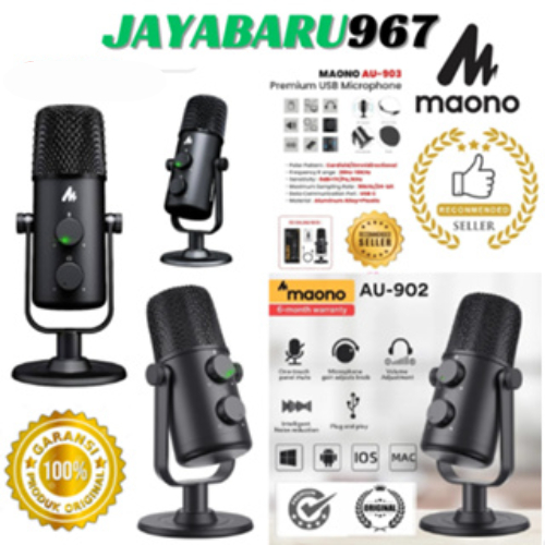 Jual MIC CONDENSER MAONO AU-903 & MAONO AU-902 USB RECORDING | Shopee ...