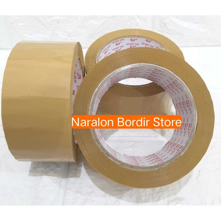 Jual OPP PACKING TAPE / LAKBAN COKLAT 2 INCH X 70 METER | Shopee Indonesia