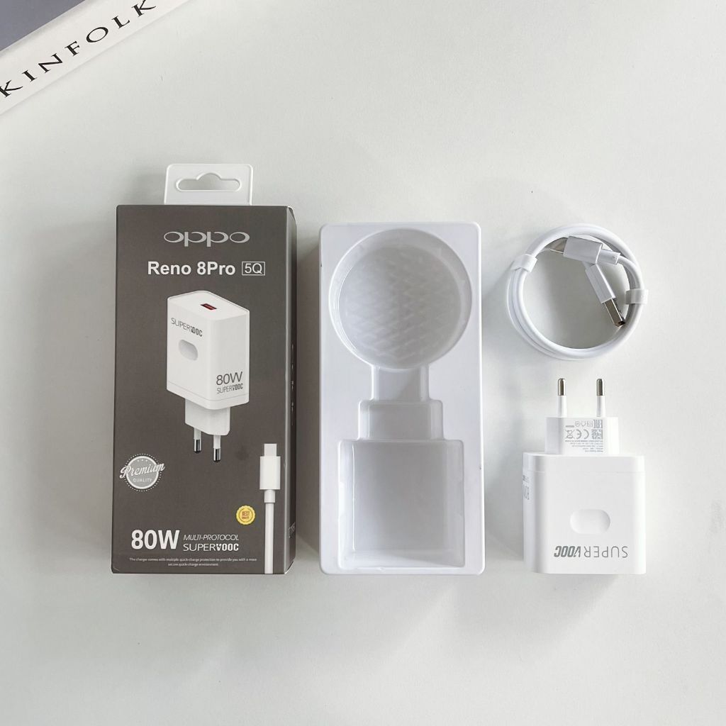 Jual Charger 80W Oppo Multi-Protocol Super VOOC Fast Charging ( HOKKY ...