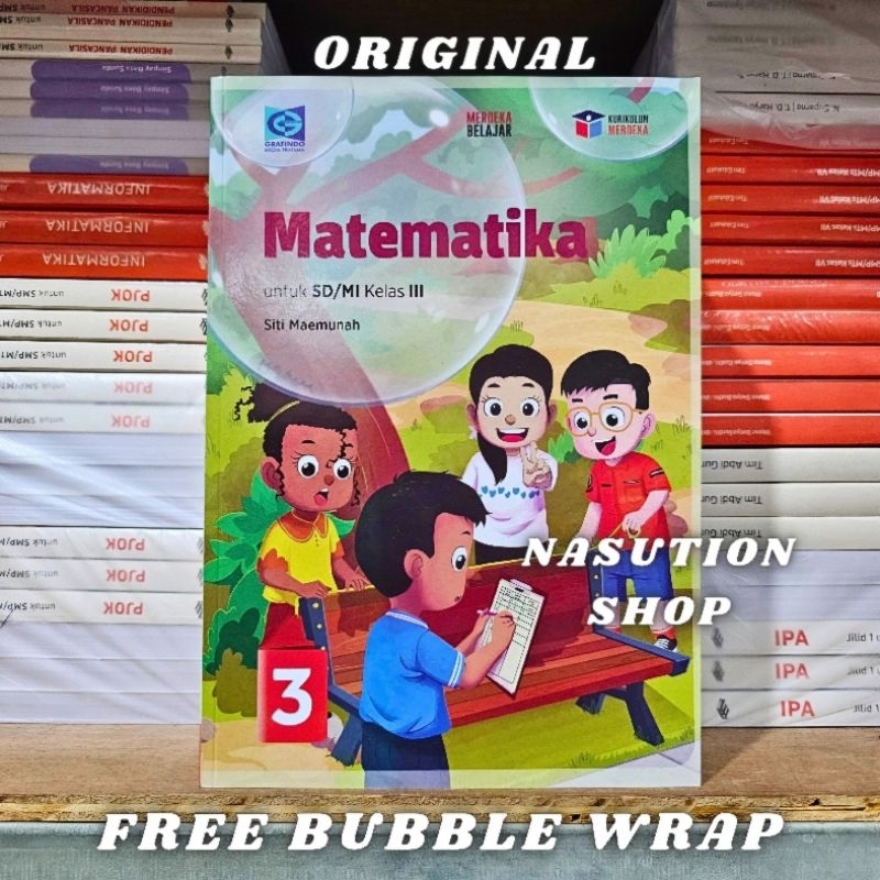 Jual Buku Matematika Kelas 1 2 3 4 5 6 SD/MI Grafindo Kurikulum Merdeka Original | Shopee Indonesia
