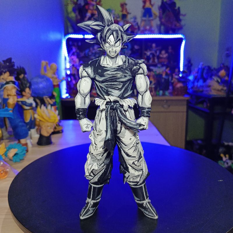 Jual Action figure dragon ball goku melotot repaint komik tinggi 28 cm | Shopee Indonesia