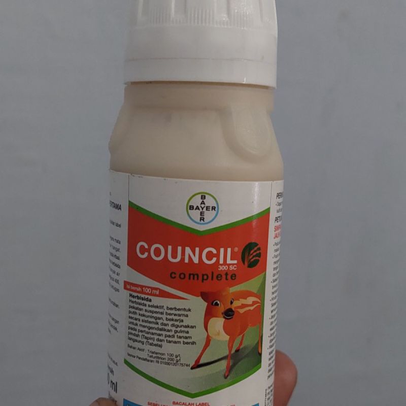 Jual Herbisida COUNCIL 300sc 100ml BAYER | Shopee Indonesia