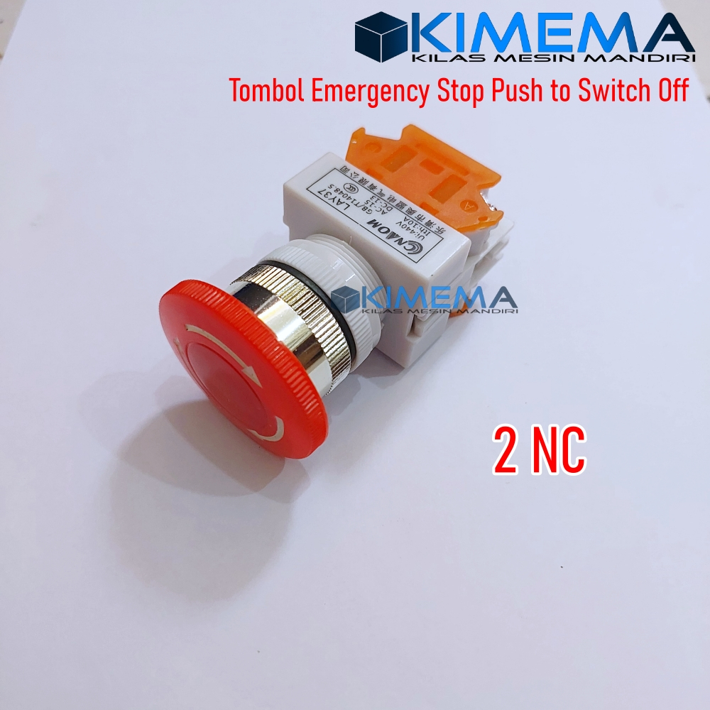 Jual Tombol Emergency Stop Push Button Switch Saklar Darurat 10A ...