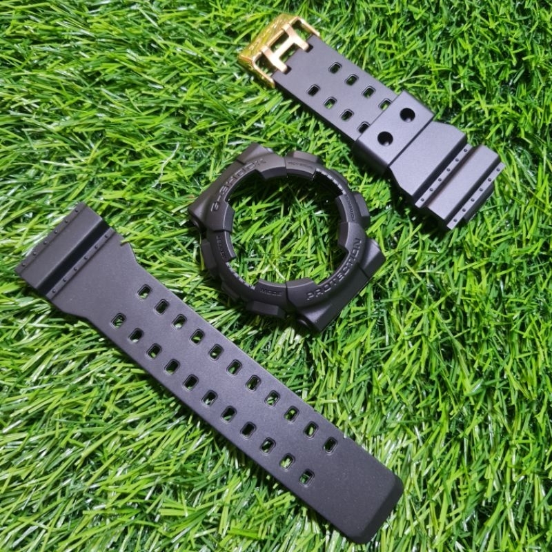 Jual BNB BEZEL STRAP G-SHOCK GA-100 GA-110 GA-120 GD-120 FULL BLACK | Shopee Indonesia