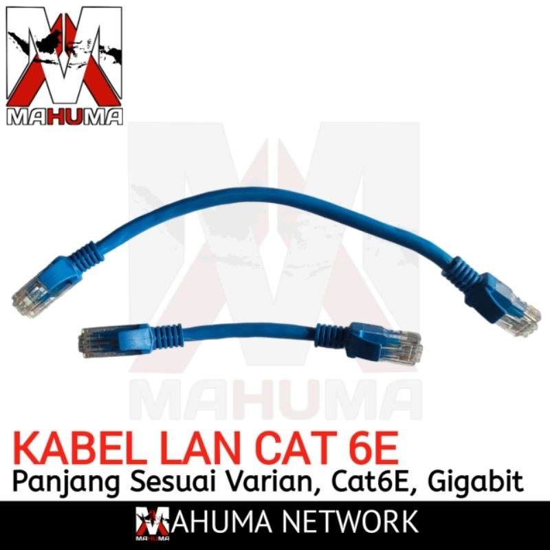 Jual KABEL LAN UTP ETHERNET SERVER JARINGAN GIGABYTE GIGABIT BIRU CAT ...