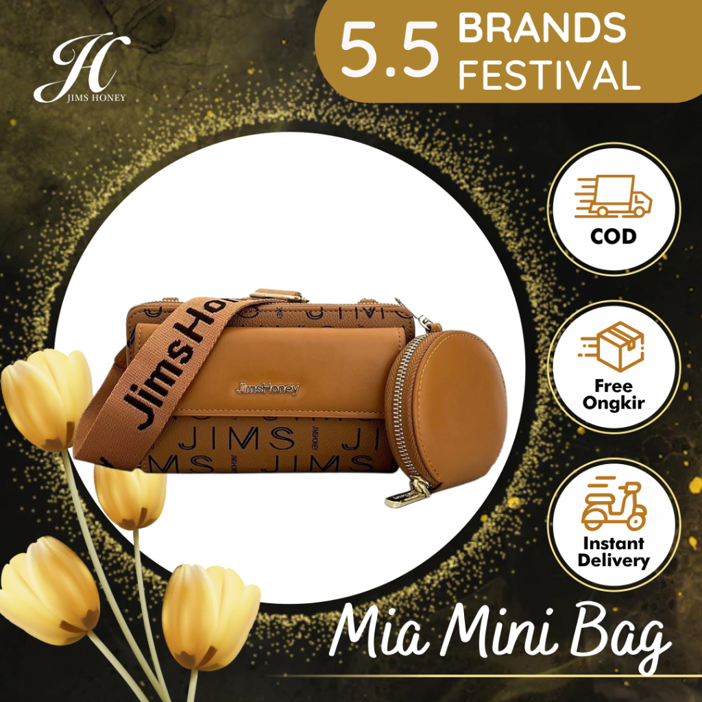 Jual JIMS HONEY MIA MINI BAG tas dompet selempang wanita murah mini sling bag jimshoney | Shopee ...