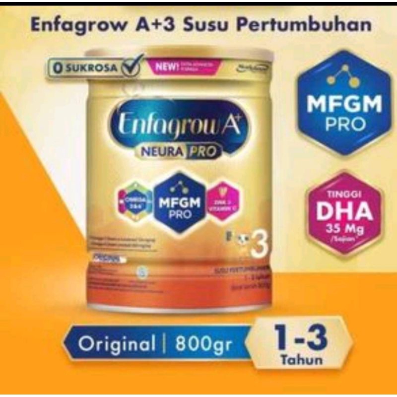 Jual Enfagrow A+3 ukuran 800gr | Shopee Indonesia
