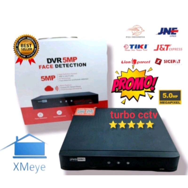 Jual DVR CCTV 4CH 8CH 16CH XMEYE 5MP SUPPORT AUDIO | Shopee Indonesia