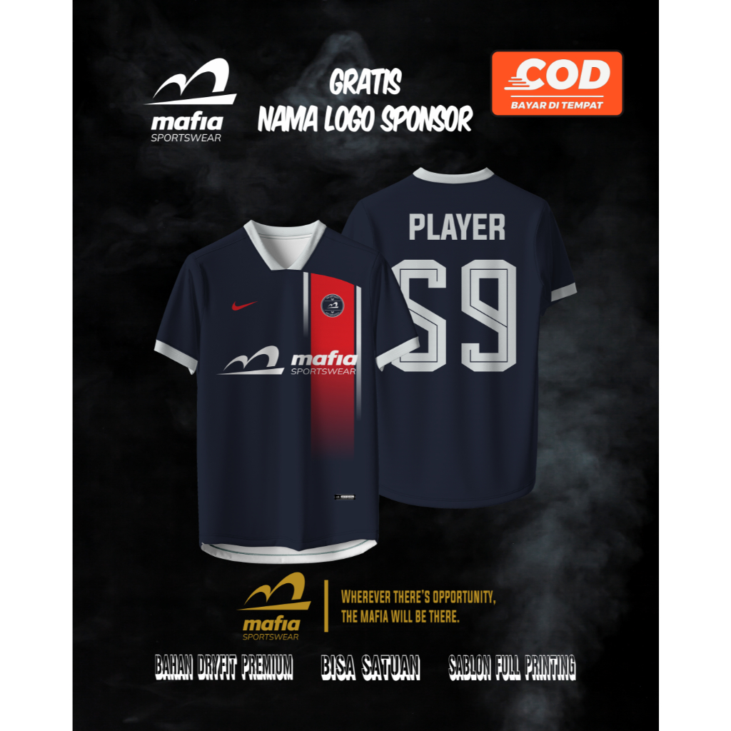 Jual Jersey BOLA FUTSAL MAFIA Setelan | Shopee Indonesia