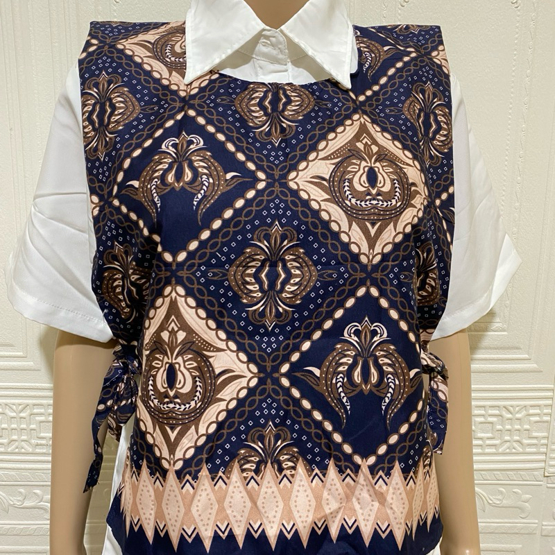 Jual Vest Batik viral termurah vest formal vest kantor vest kondangan ...