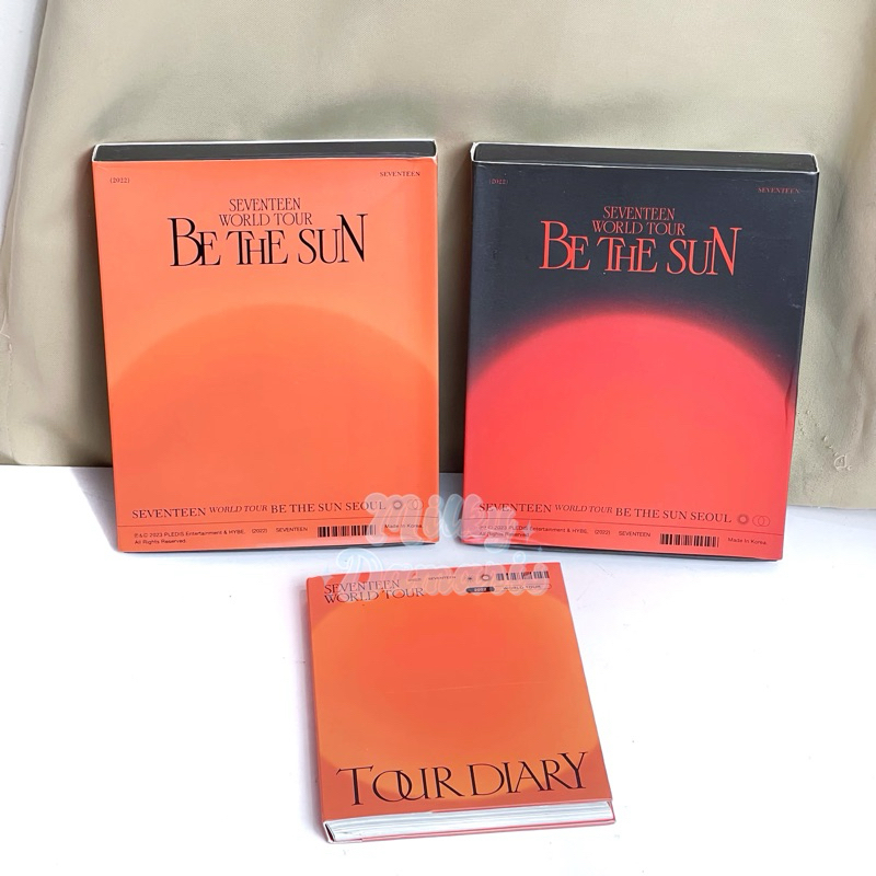 Jual (Ready Stock) MD Be The Sun Official Seventeen • DVD ver ...
