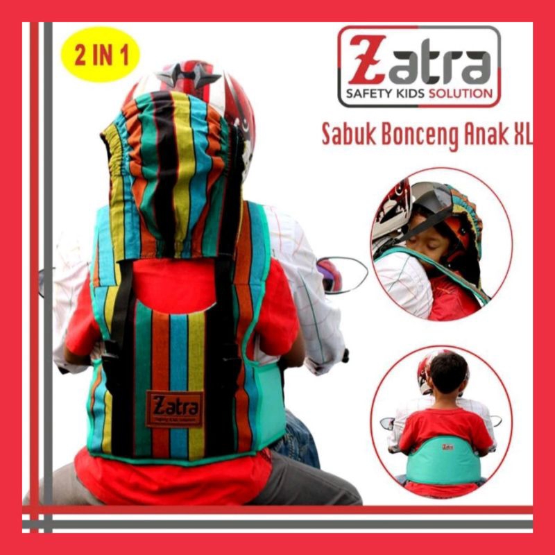 Jual Sabuk Bonceng Anak 2-12 Tahun Zatra Boncengan Gendongan Motor ...