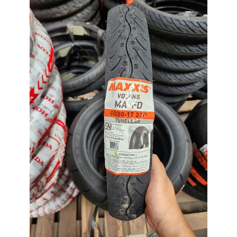 Jual Ban motor MAXXIS VOLANS MA-FD 60/80 Ring 17 60/80-17 Tubeless ...