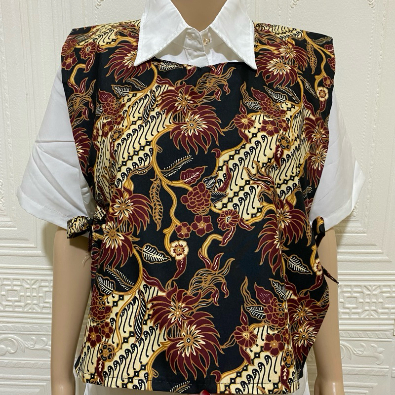 Jual Vest Batik viral termurah vest formal vest kantor vest kondangan ...