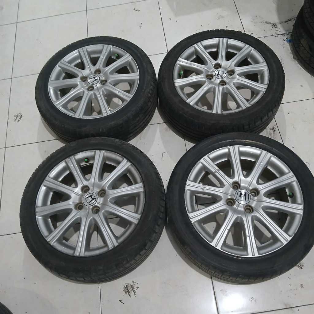 Jual Velg mobil seken STD JAZZ PL10 R16X6 4X100ET53 SLV + BAN ACC(3)HK ...