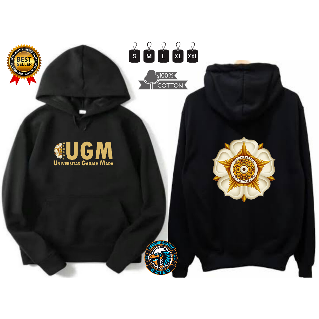 Jual HOODIE JUMPER DESAIN UGM UNIVERSITAS GADJAH MADA SIMPLE KEREN ...