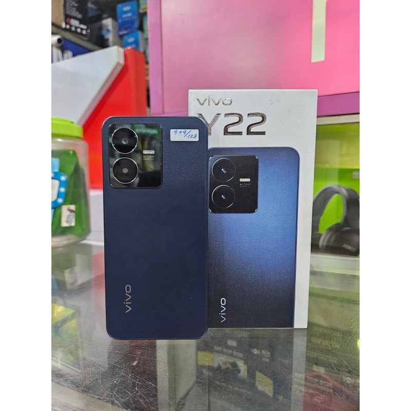 Jual VIVO Y22 4/128 FULLSET (SECOND) | Shopee Indonesia