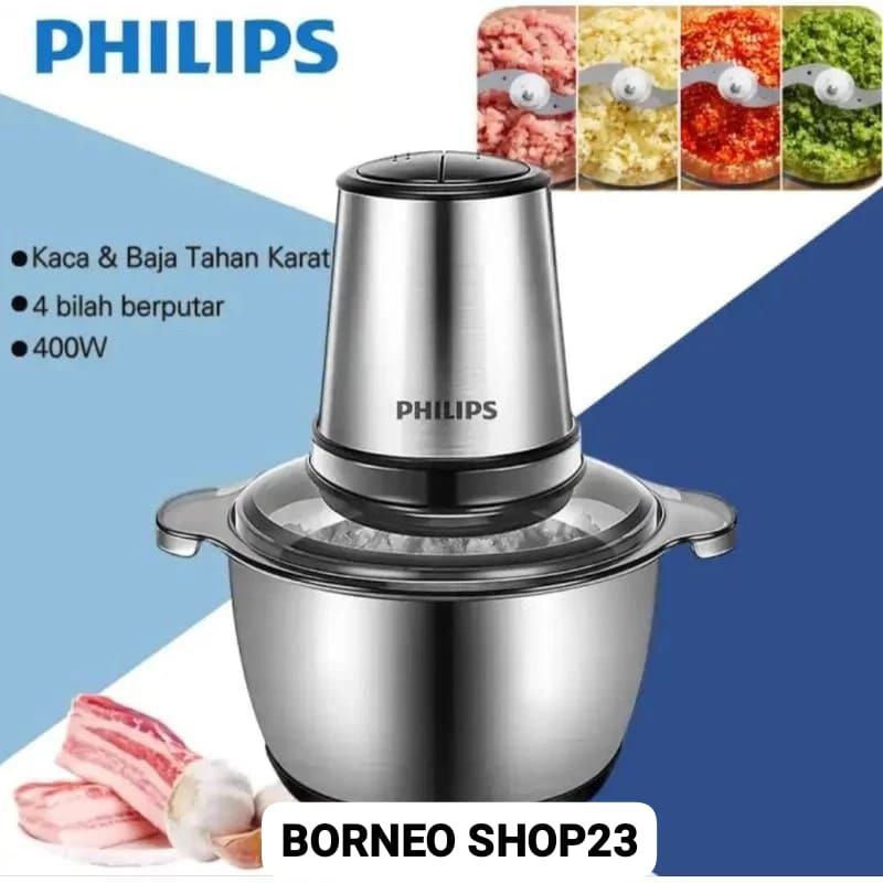 Jual COD CHOPPER PHILIPS BLENDER PENGGILING DAGING SERBAGUNA FOOD ...
