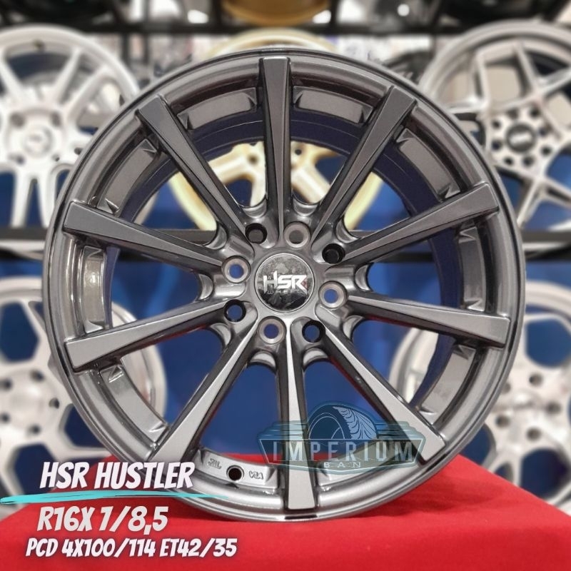 Jual Velg Mobil Concave Ring 16 Hsr Hustler Pcd 4x100/114 Avanza Jazz Yaris Livina Vios Baleno ...