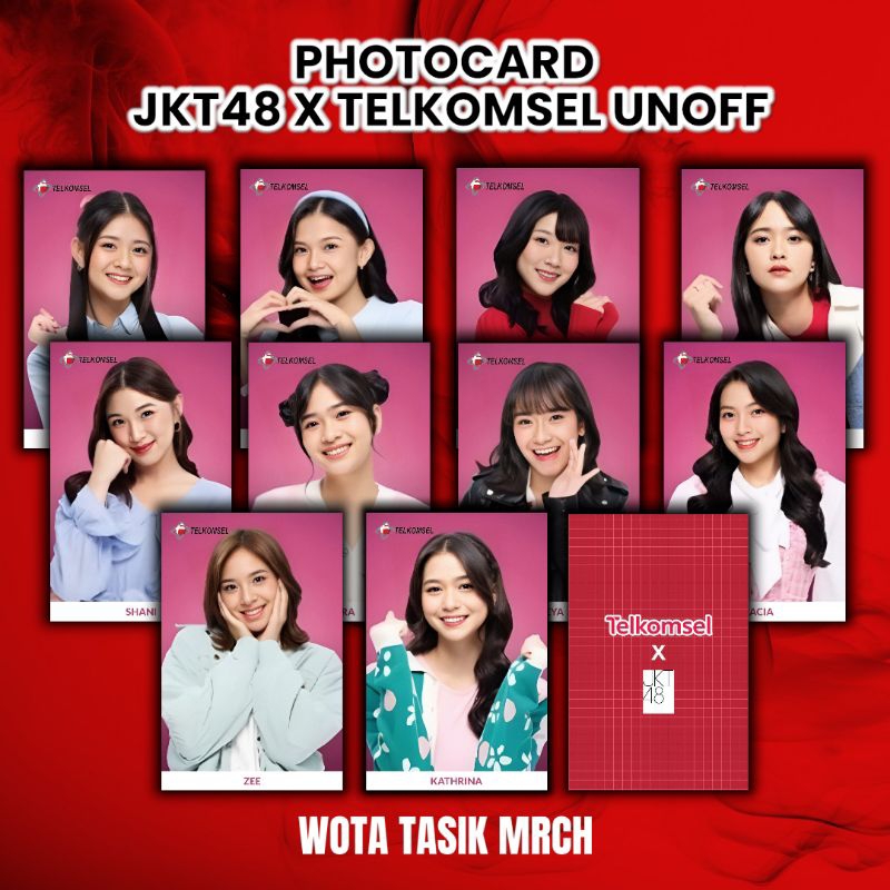 Jual PC PHOTOCARD JKT48 X TELKOMSEL TERBARU UPDATE GLOSSY TEBAL TERMURAH UNOFF | Shopee Indonesia