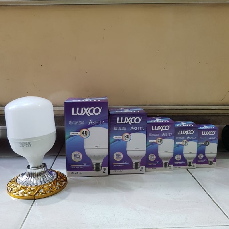 Jual Lampu LED Luxco Ashta Cahaya Putih | Shopee Indonesia