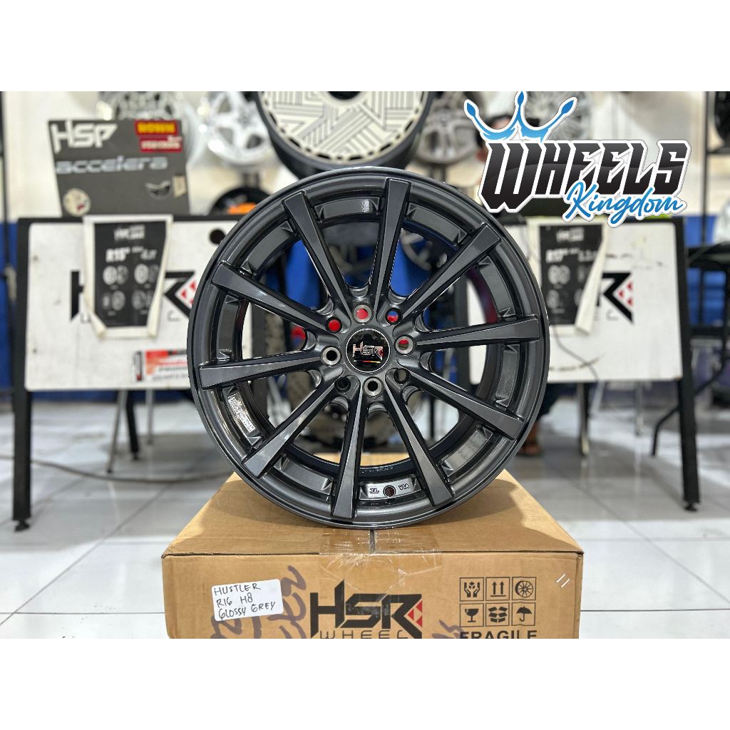 Jual Velg mobil racing concev lebar belang r16 hsr hustler lebar 7/8,5 pcd 4x100 4x114 | Shopee ...