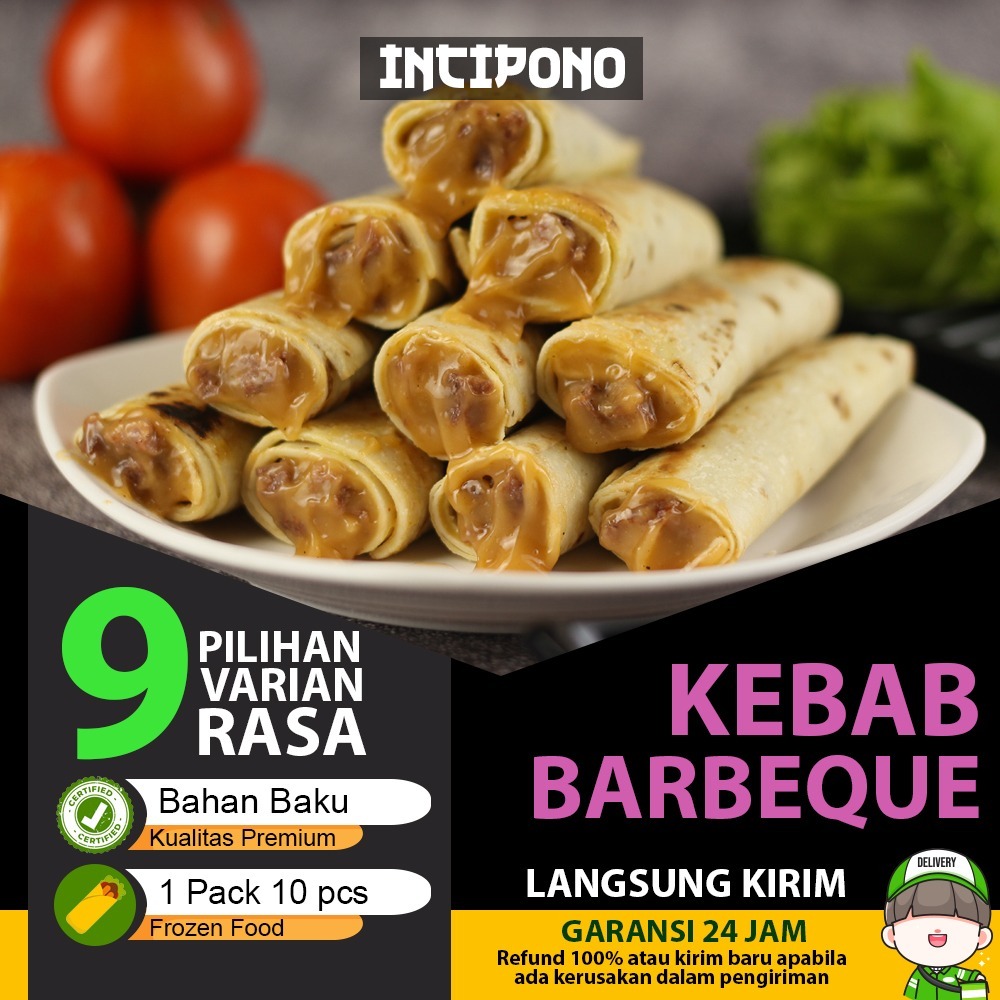 Jual Incipono Kebab Barbeque Mini Frozen 1 Pack Isi 10 Pcs Kebab Daging ...