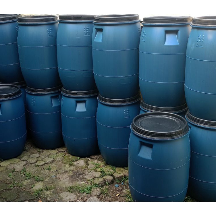 Jual wk tong sampahtong air birudrum plastik biru ukuran 6liter MURAH ...