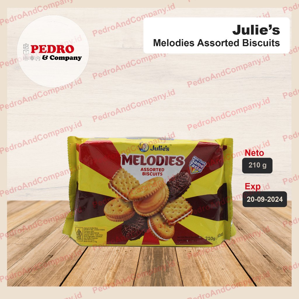 Jual Julies Melodies assorted biscuits 210 gram biskuit campur aneka ...