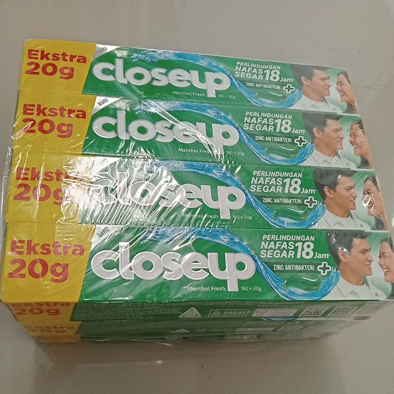 Jual Close up menthol fresh 160+20g | Shopee Indonesia