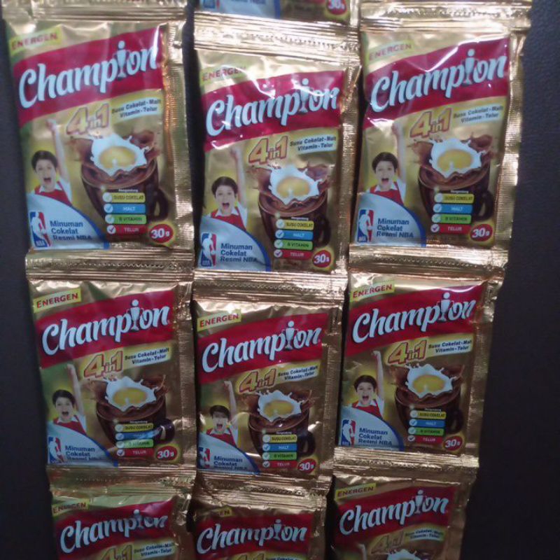 Jual Energen Champion 4in1 isi 10 sachet | Shopee Indonesia