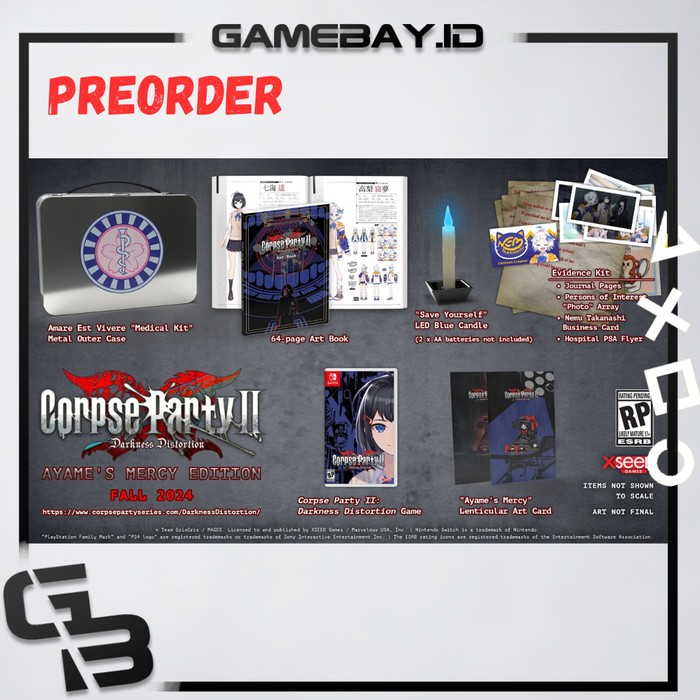 Jual Nintendo Switch Corpse Party 2 : Darkness Distortion Standard ...
