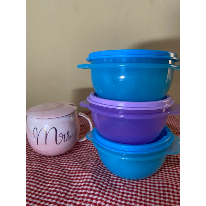 Jual tempat makan mangkok tupperware starbowl mini harga satuan ...