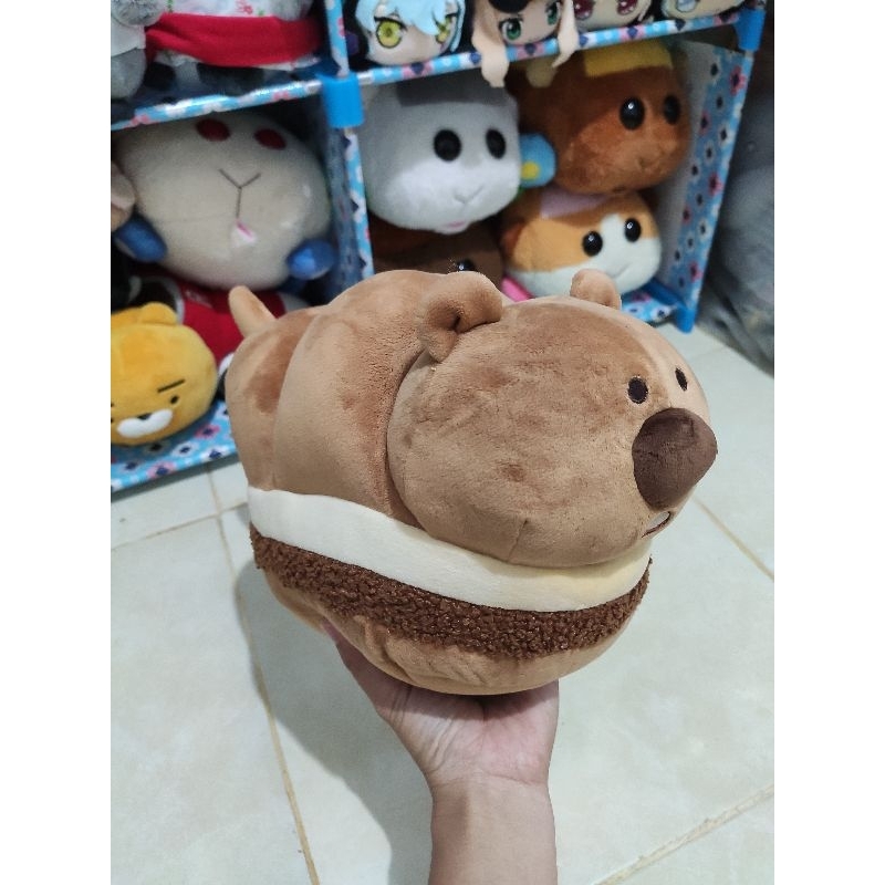 Jual boneka roti panda beruang miniso | Shopee Indonesia