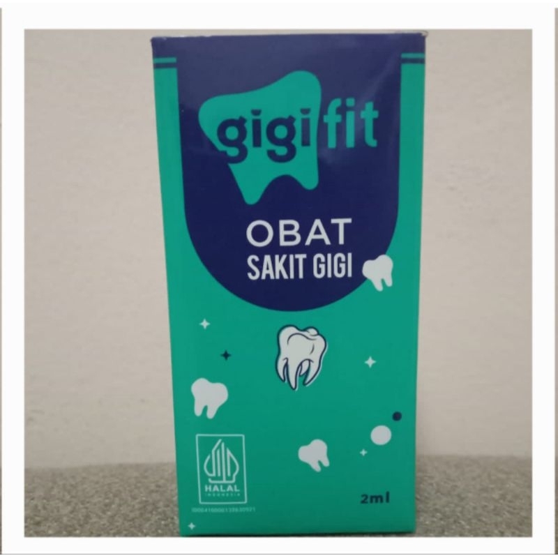 Jual Obat Sakit Gigi gigifit 2ml Halal dan Bpom | Shopee Indonesia