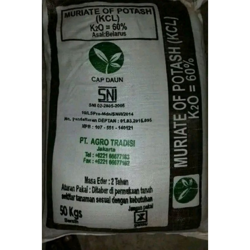 Jual pupuk kcl,pupuk kcl cap daun,pupuk kcl60%,pupuk kcl cap daun ...