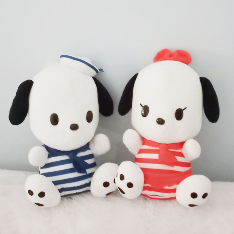 Jual Boneka Sanrio Pochacco & Pochami (Pacar Pochacco) Plushie Sailor ...