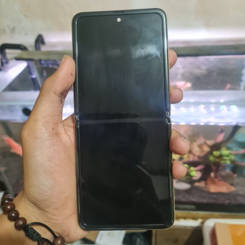 Jual Lcd Samsung Z Flip 1 Sm F700 Layar utama Original Copotan Normal ...