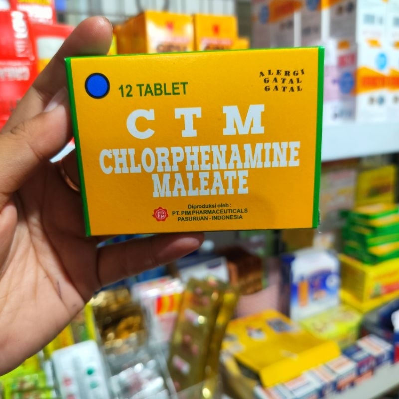 Jual CTM DUS 12 TABLET | Shopee Indonesia