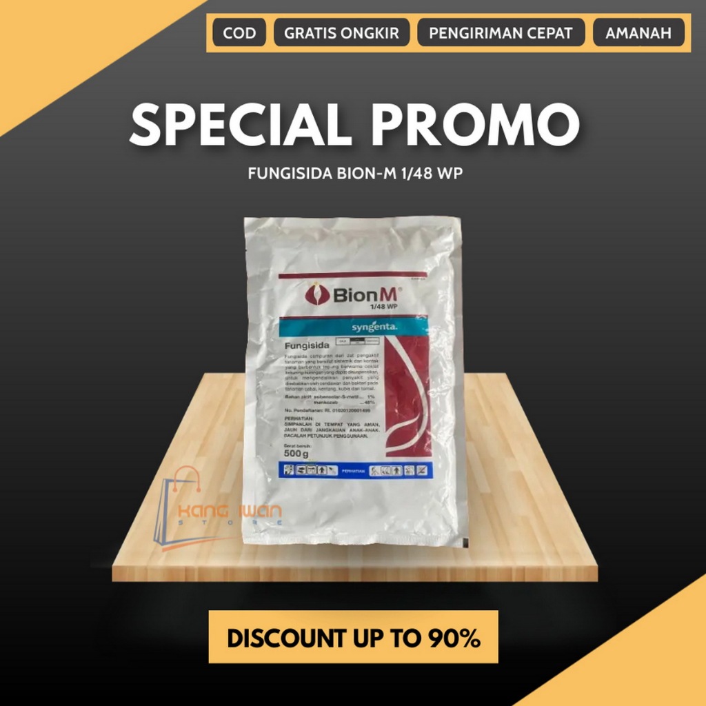Jual Fungisida BION-M 1/48 WP Original Produk Dari Syngenta Indonesia ...