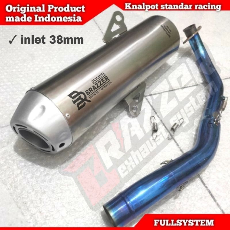 Jual Knalpot Standar Racing Aerox Nmax Vario PCX Adv Lexi Mio Beat ...