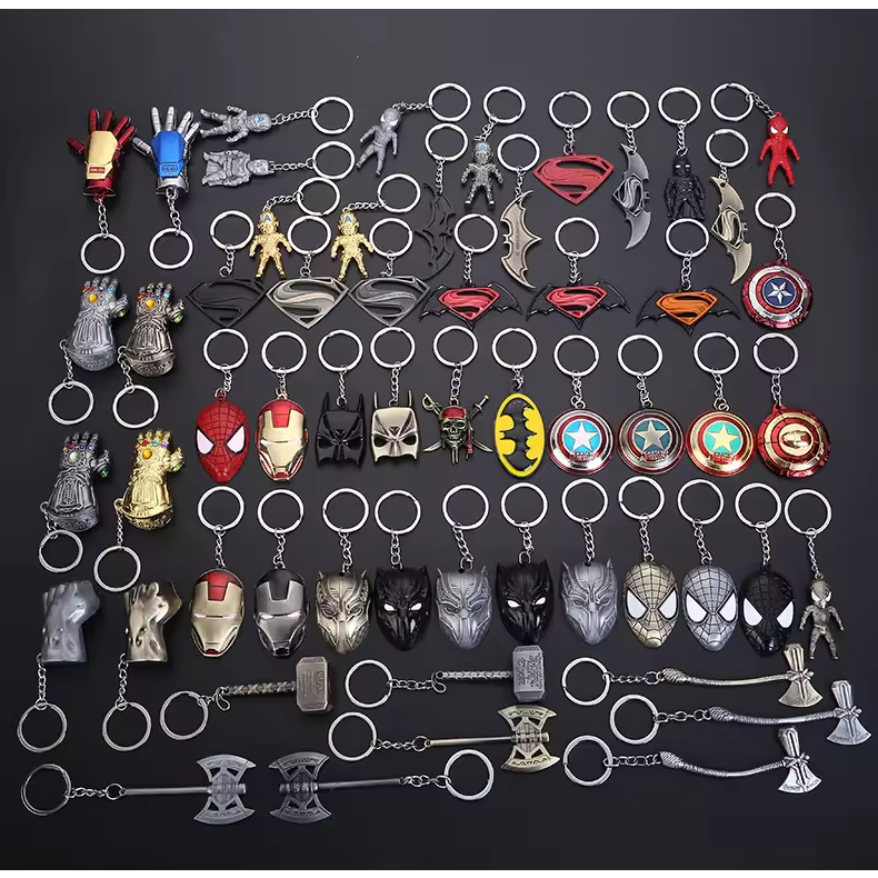 Jual Gantungan Kunci Super Hero Key Chain | Shopee Indonesia