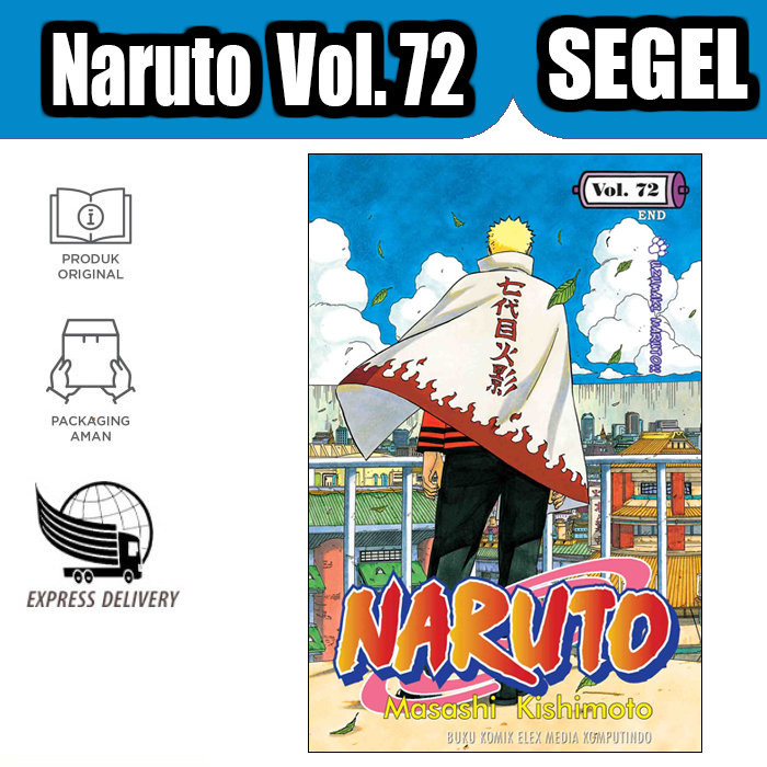 Jual Komik NARUTO Baru Original Segel - VOLUME 72 (TAMAT) | Shopee Indonesia