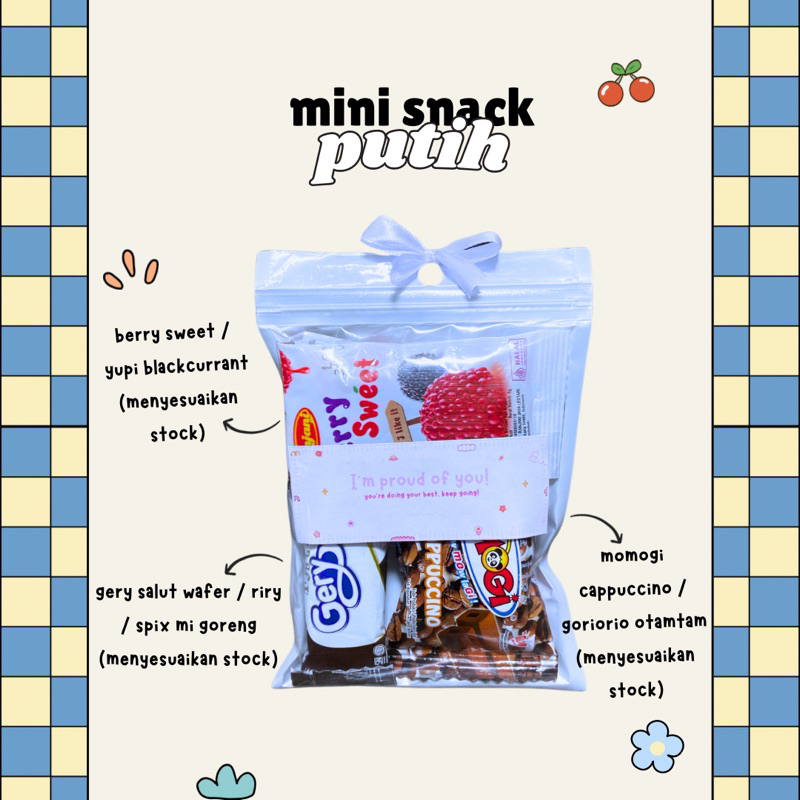 Jual MINI GIFT SNACK | FREEBIE SNACK | SNACK MINI | HAMPERS LEBARAN ...