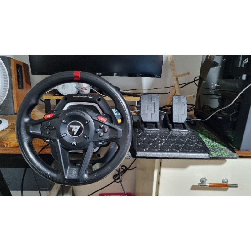 Jual steering wheel thrustmaster t128 xbox PC setir stir game euro ...