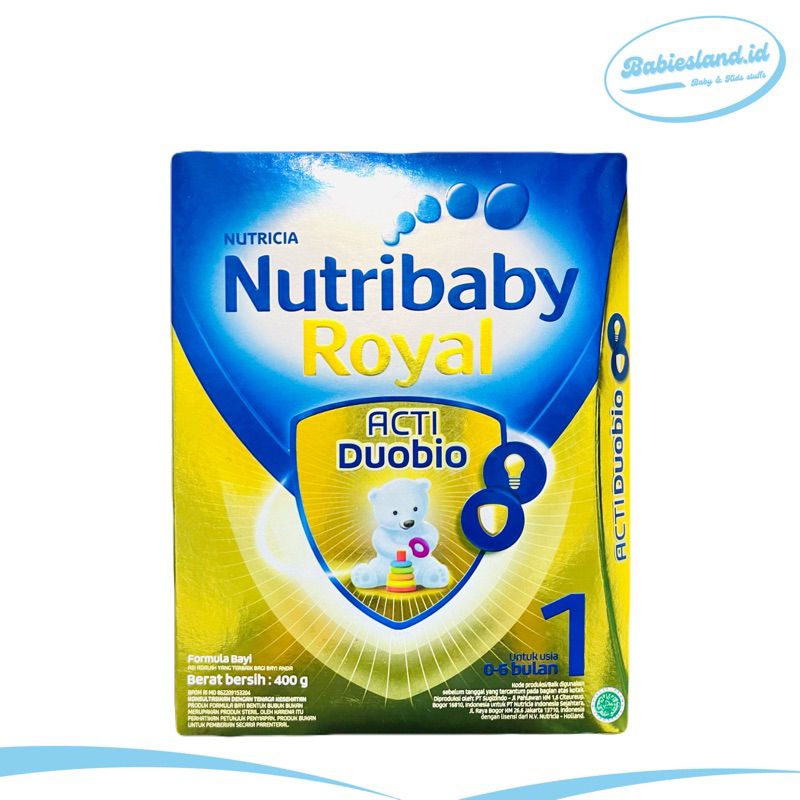 Jual NUTRIBABY ROYAL 1 (UNTUK UMUR 0 - 6 BULAN) - NUTRIBABY ROYAL 1 (400g) - Nutrilon Royal ...