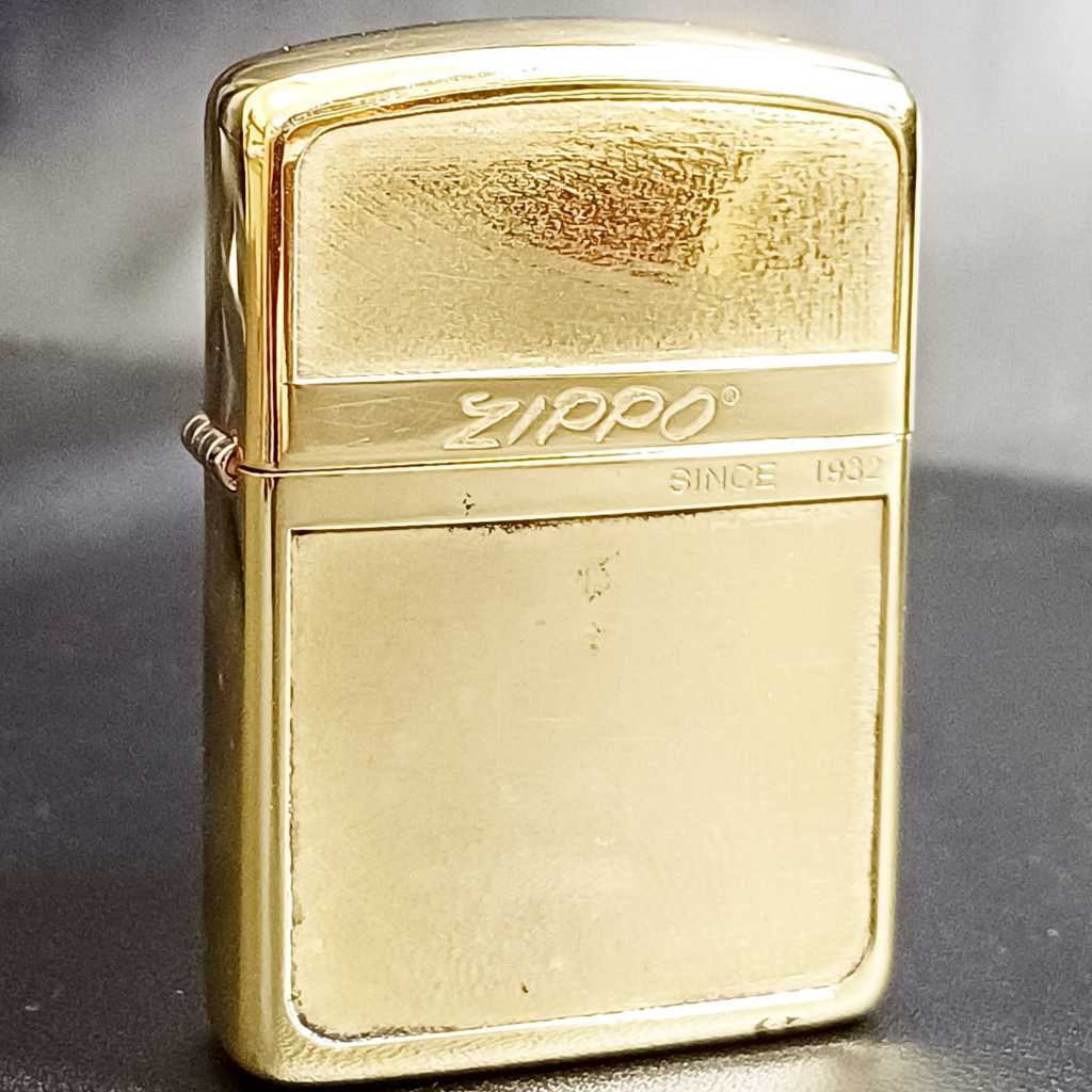 Jual korek api classic warna gold motif grapir satu suara-fullset ...