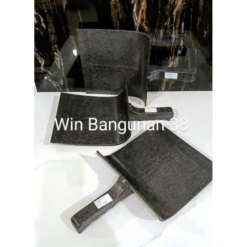 Jual Sendok Plaster Pvc/Tatakan Plastik Plamir/Sendok Plastik Hitam ...