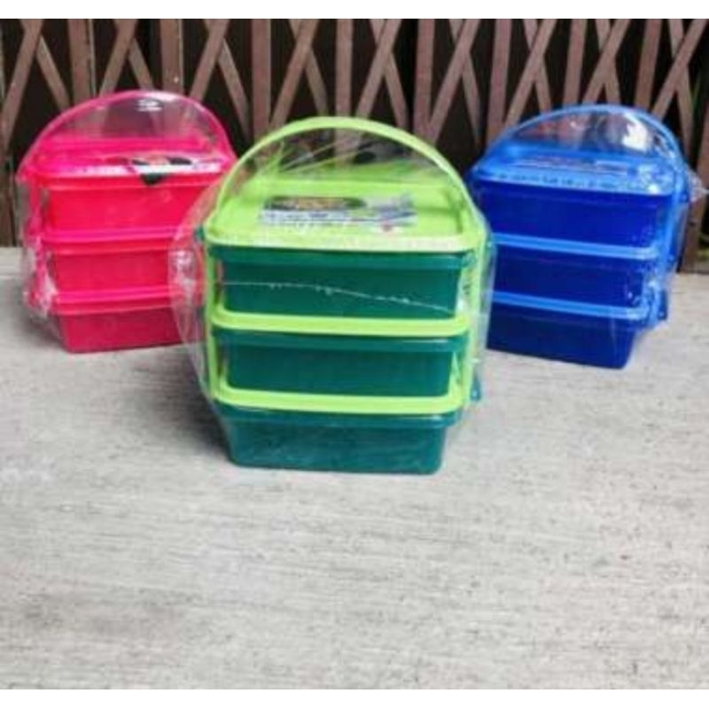 Jual Rantang plastik | Tempat nasi piknik | Tempat Kue | Shopee Indonesia